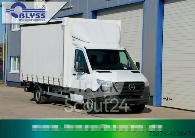 ⇒ MERCEDES-BENZ Sprinter Plane 420x220x220 mit Ladebordwand ...