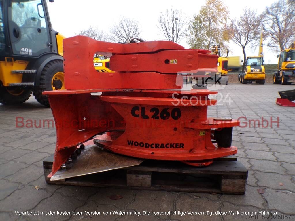⇒ Westtech Woodcracker CL260 Sammelgreifer Baumschere -Demo ...
