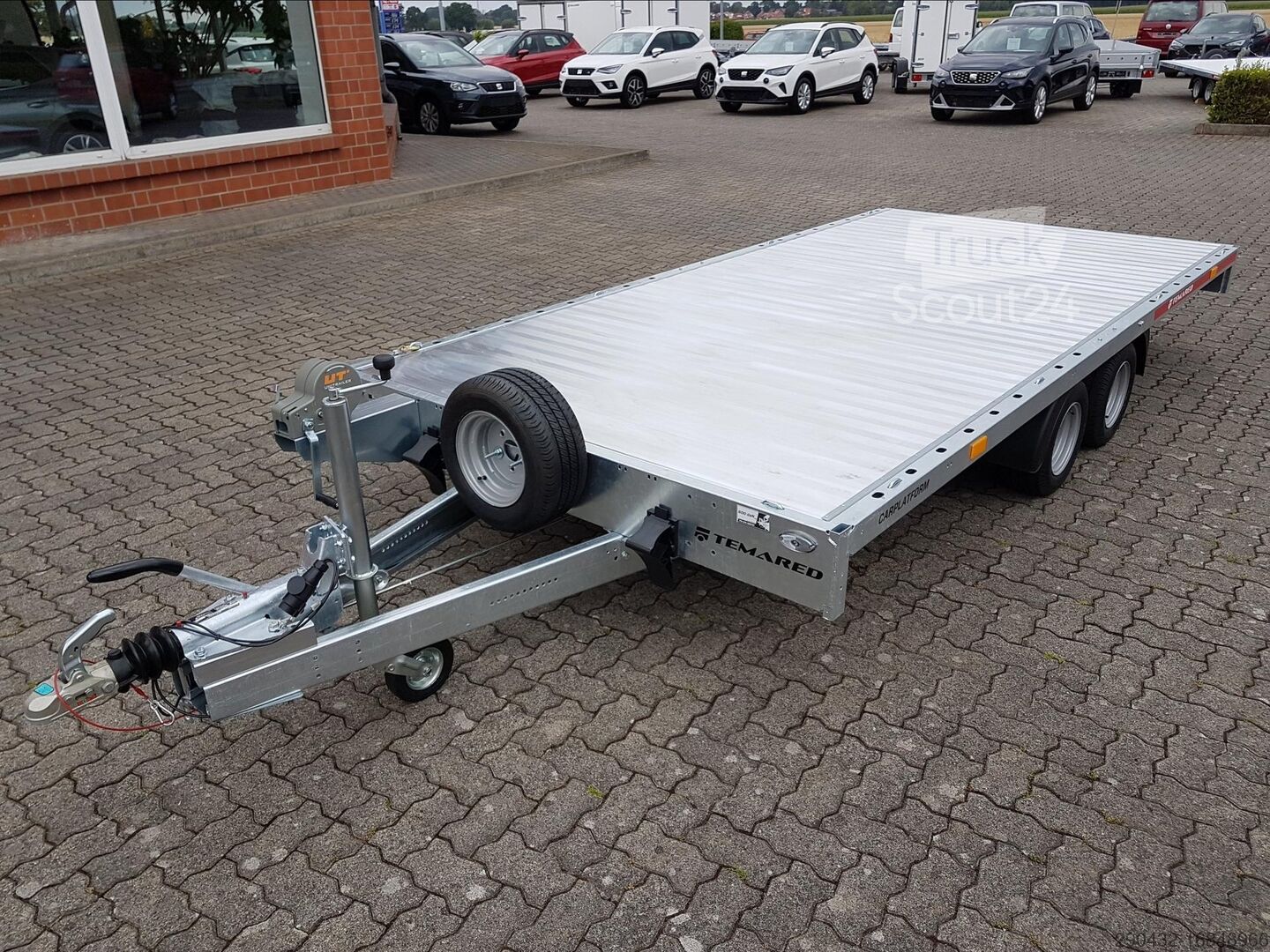 ⇒ TEMA Temared Carplatform 4120/2 S 2,7t 2.700kg Platt ...