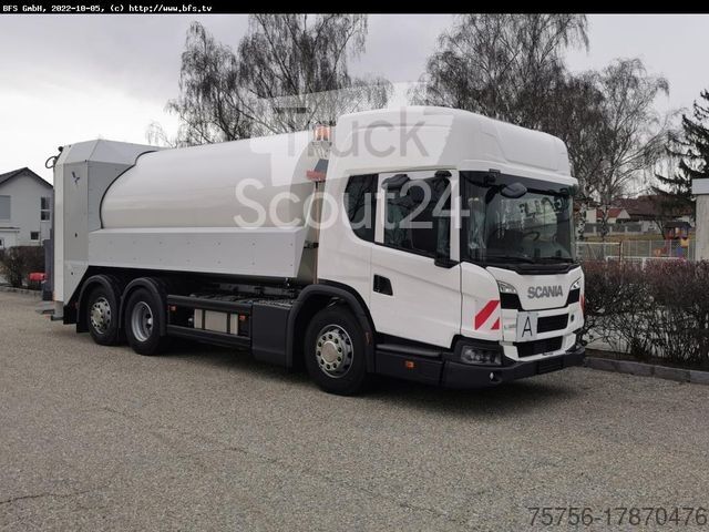 ⇒ Müllwagen SCANIA L320 B6x2*4NB HS HL ROTOlympus Typ 205/20,0 Nake ...
