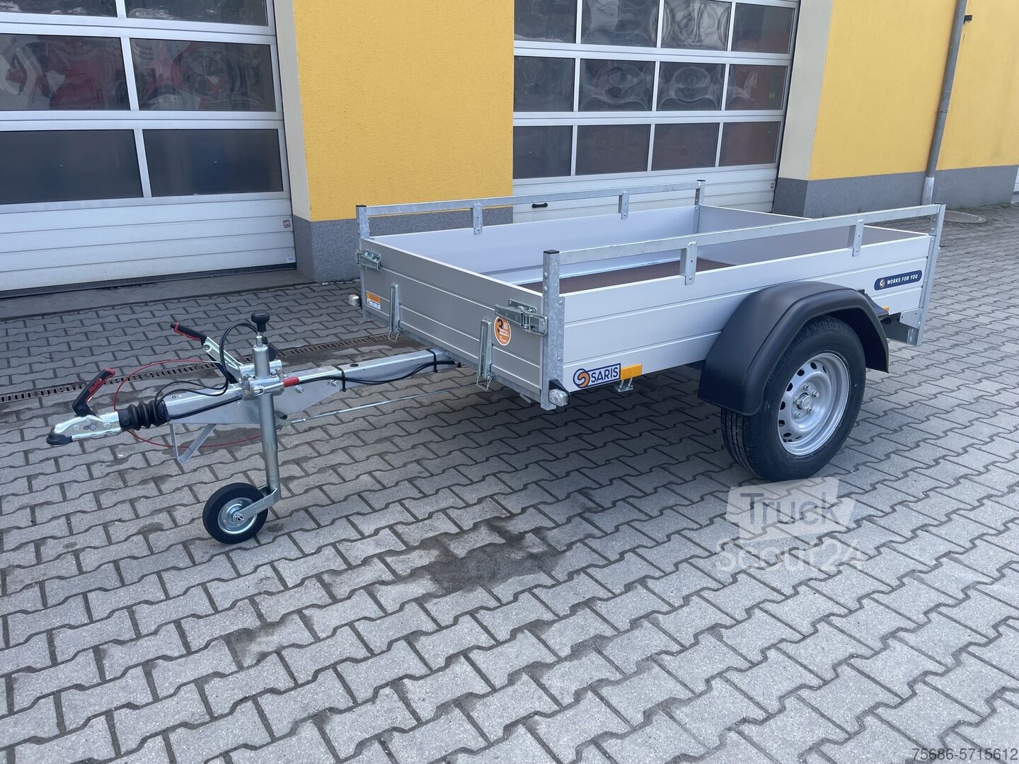 Remorque à voiture Saris Tieflader Alu Einachser MP 205 133 1350 neuf ...