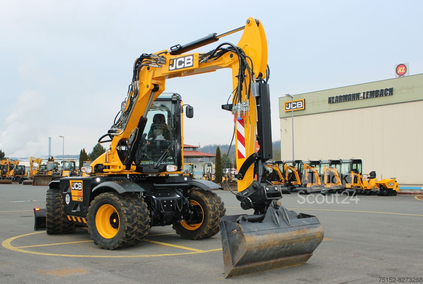 ⇒ JCB 110 W Stufe V Hydradig PLUS - TruckScout24.it 🏷️