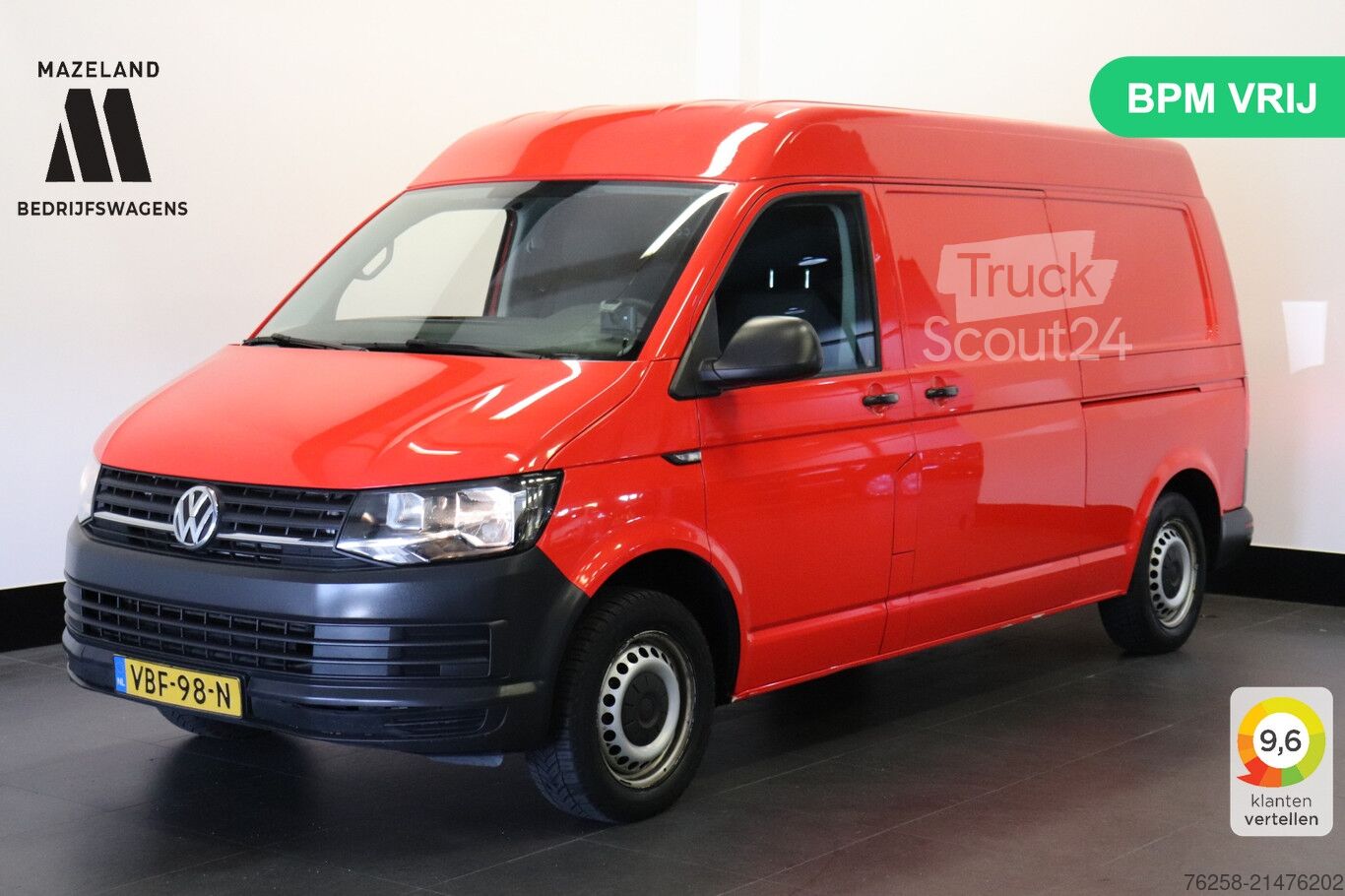 ⇒ Volkswagen Transporter 2.0 TSI 150PK L2H2 Benzine 2x schui ...