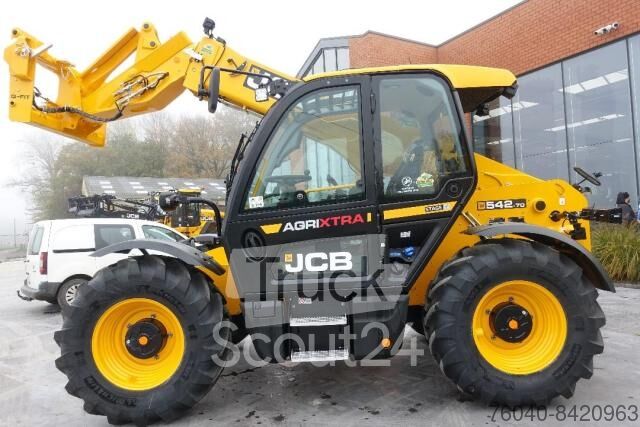 ⇒ Teleskoparmstapler JCB 542/70 Xtra Powershift 6 vitesses 40 K ...