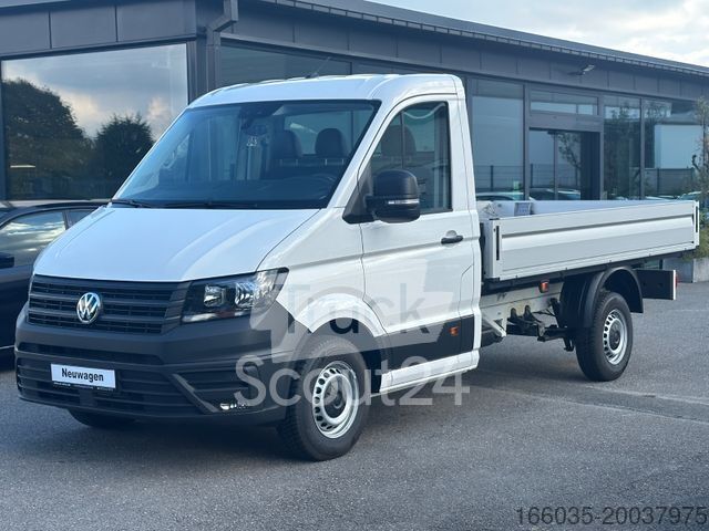 Fourgon pick-up VOLKSWAGEN Crafter Pritsche 35 mittellang FWD Navi ...