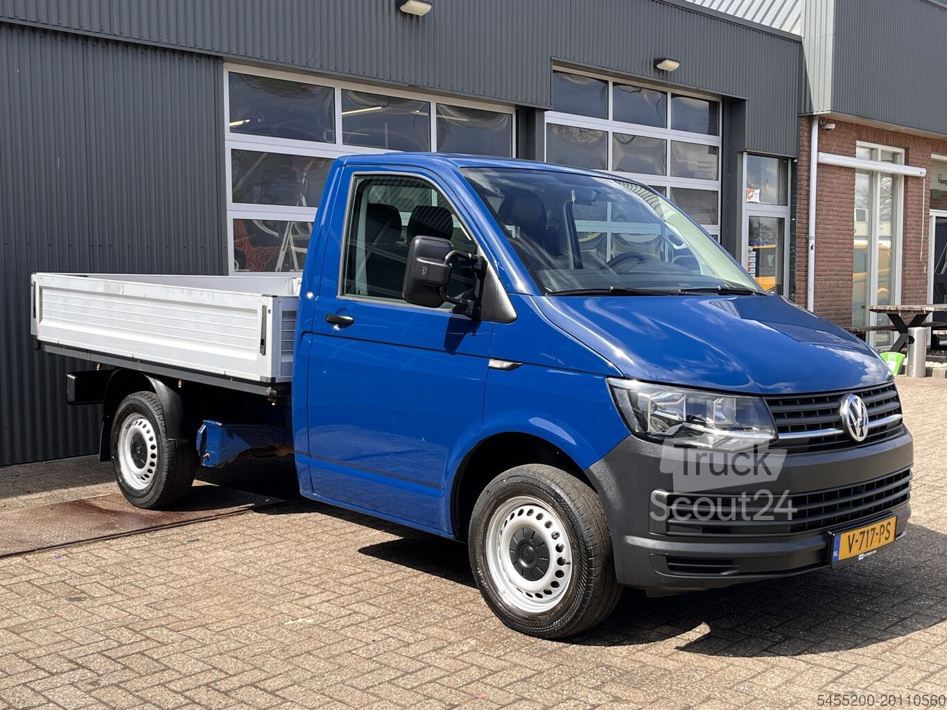 ⇒ Volkswagen Transporter 2.0 TDI Euro 6 Pick up open laadbak ...