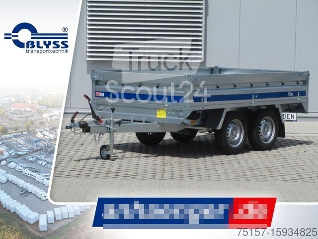 ⇒ BLYSS Hochlader 304x160x38cm Anhänger 1500 kg GG - TruckScout24.it 🏷️